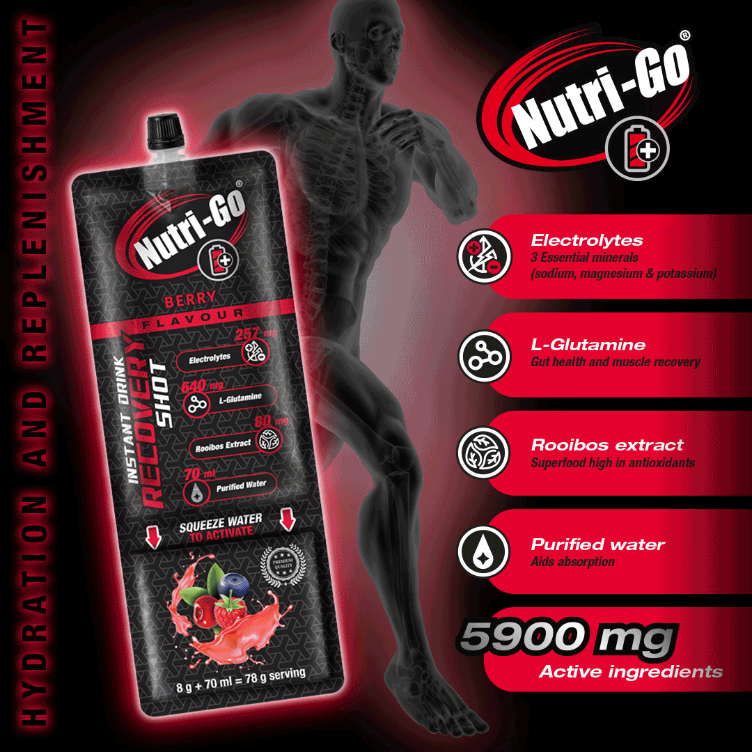 Recovery and Hydration Shot with Electrolytes | Nutri-Go